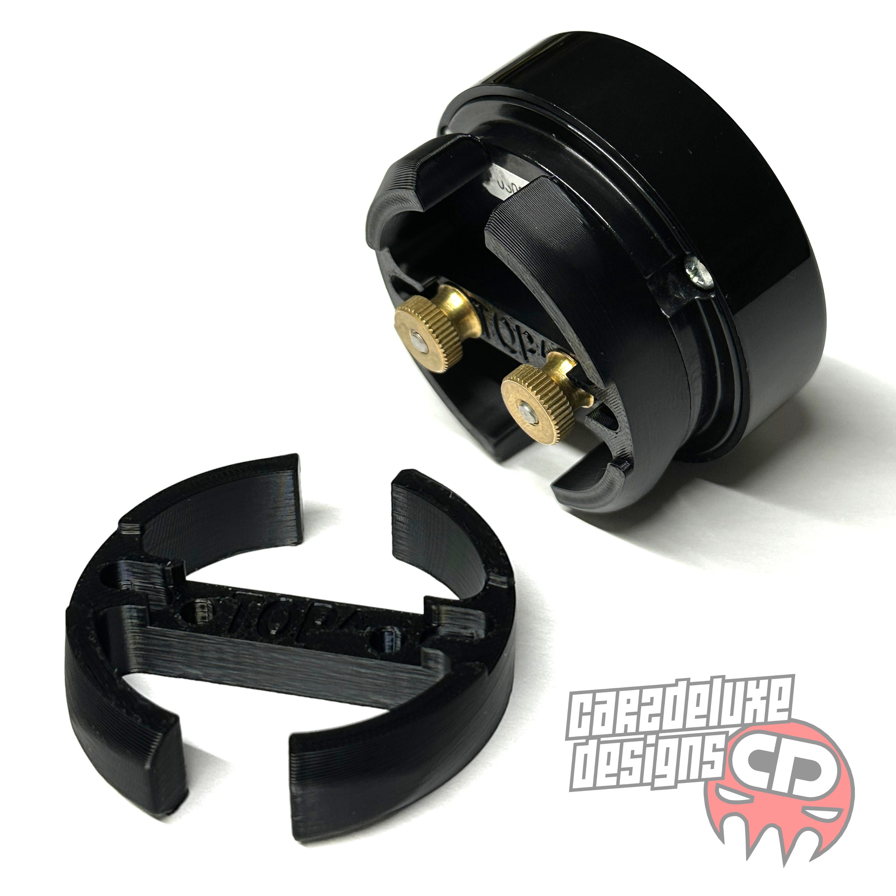 Easy snap in bracket mount for AEM X Series Gauge install Fits BANKS G ...