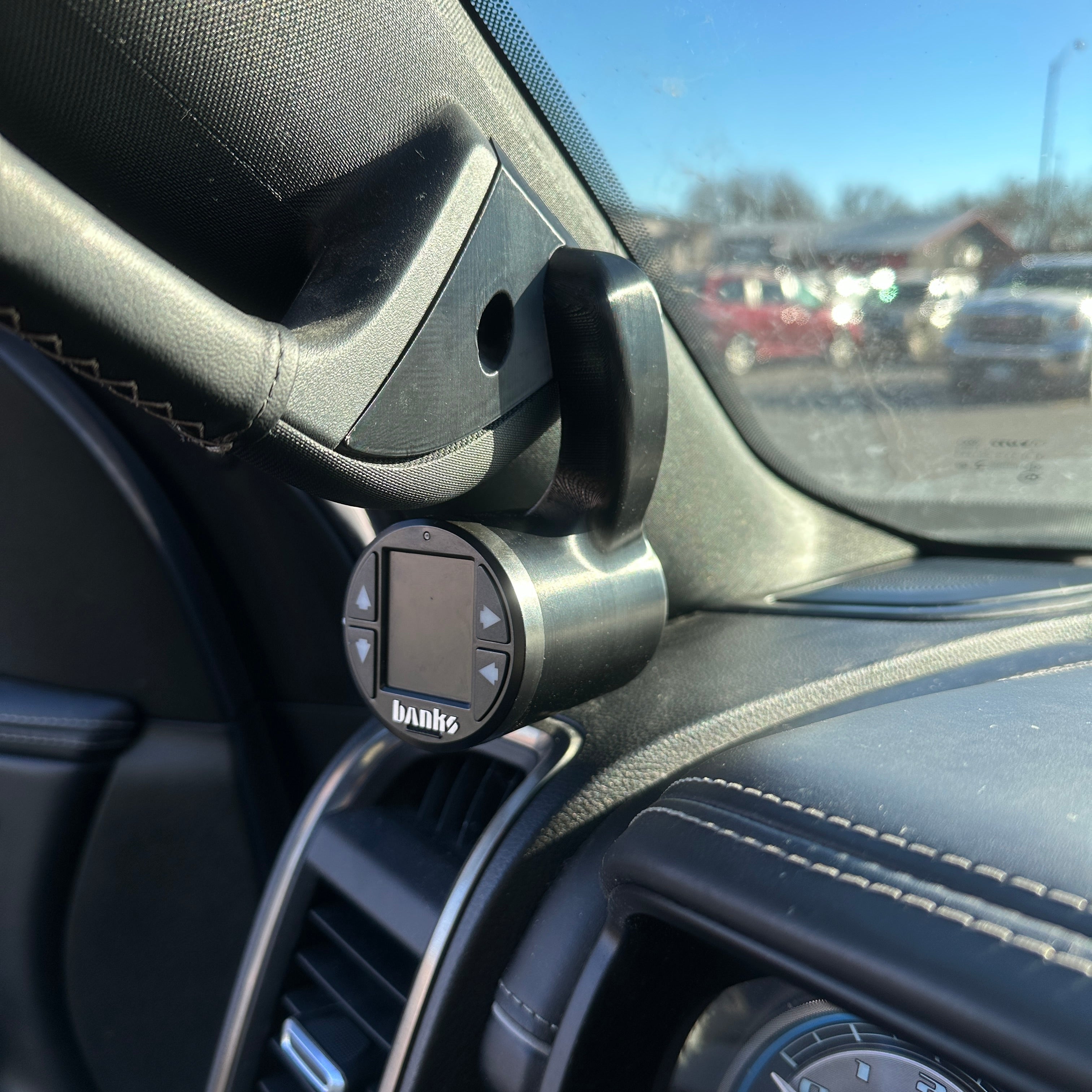 Single gauge pod mount for 2019-2025 Ram grab handle cap bolt on ...