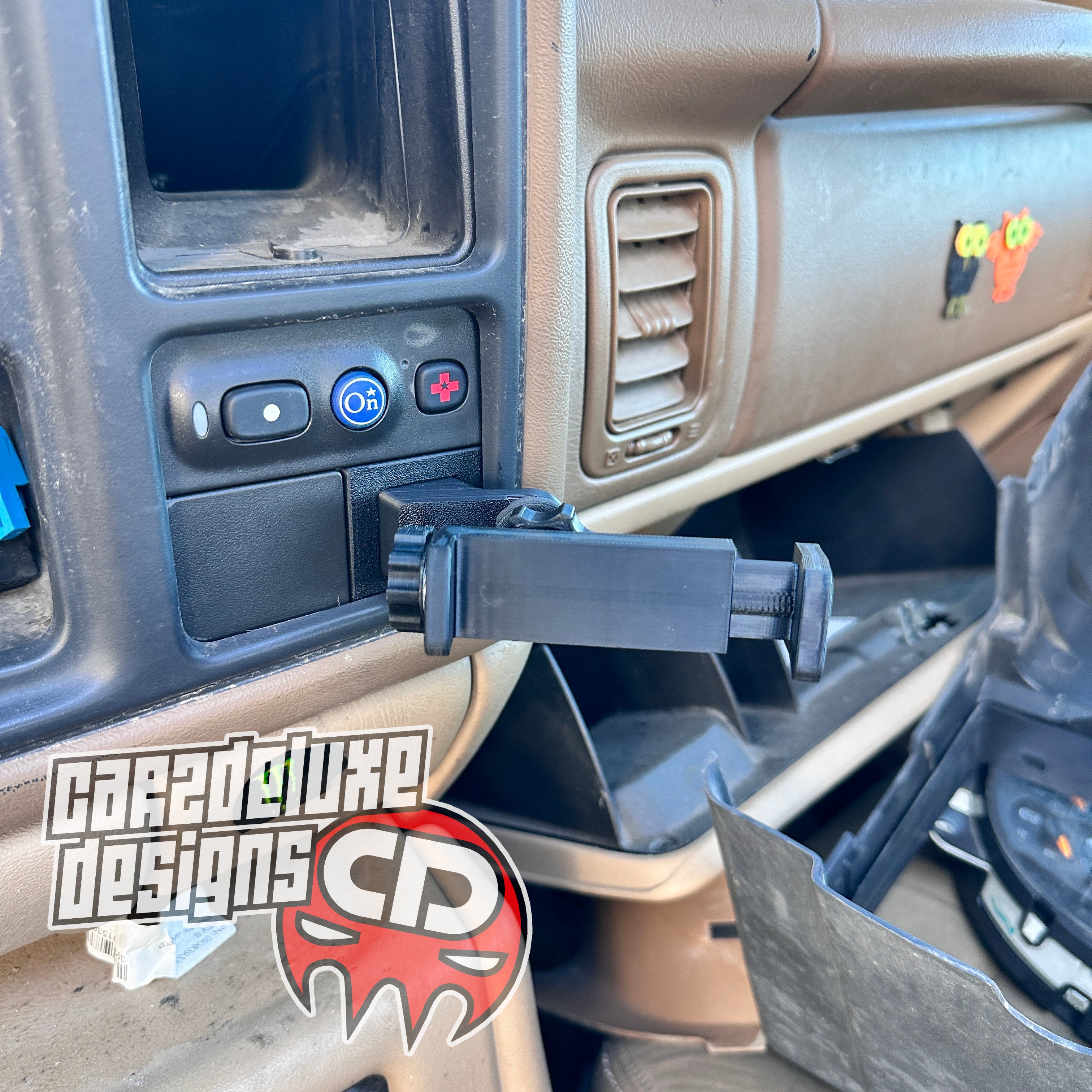 Custom Phone mount for 1999-2006 Silverado Sierra Tahoe Yukon Replaces ...