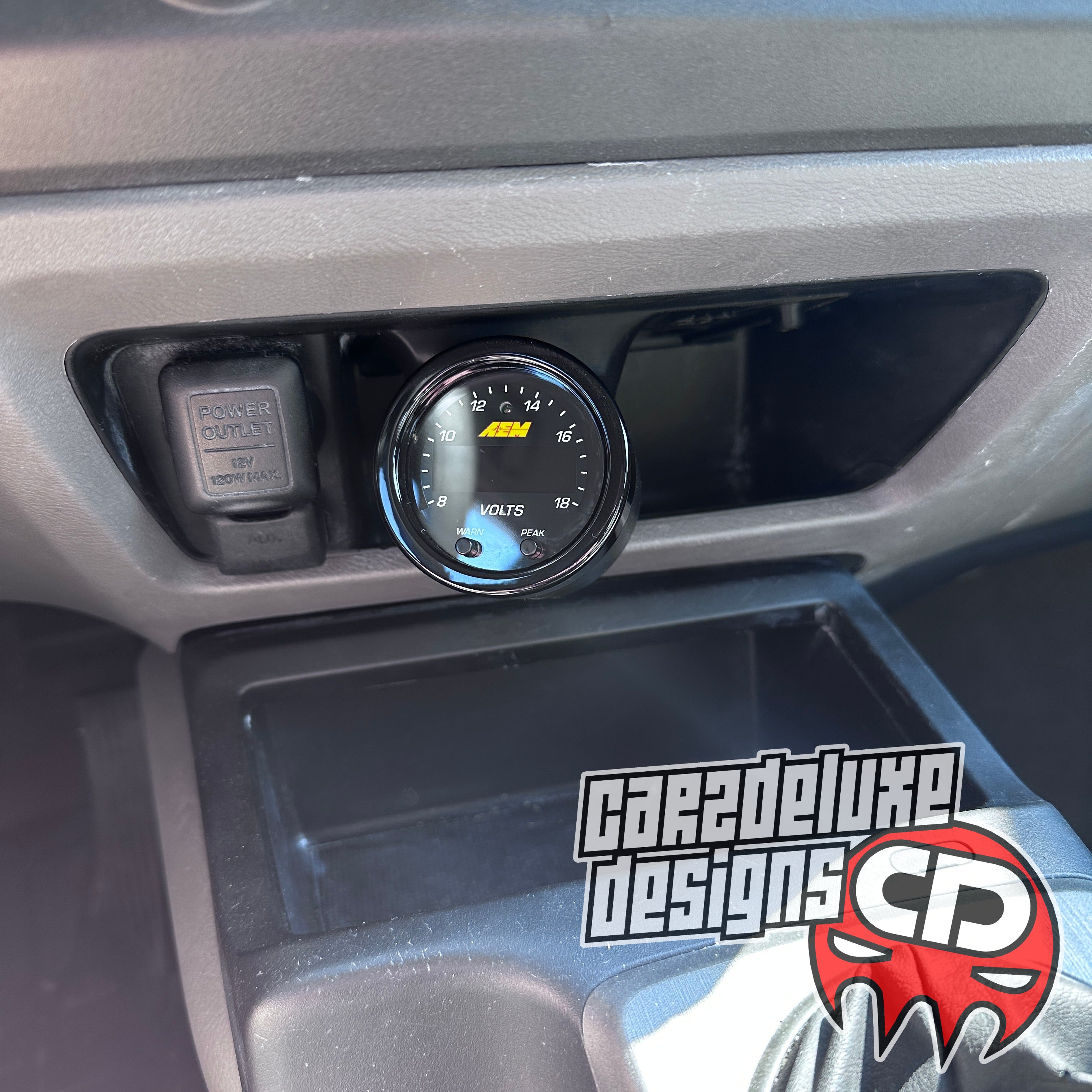 Single gauge pod mount for 2006-2011 Civic 8th gen lower storage trim ...